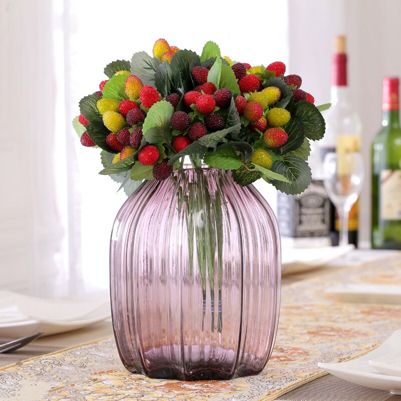 Simulation strawberry decoration flower artificial... – Grandado