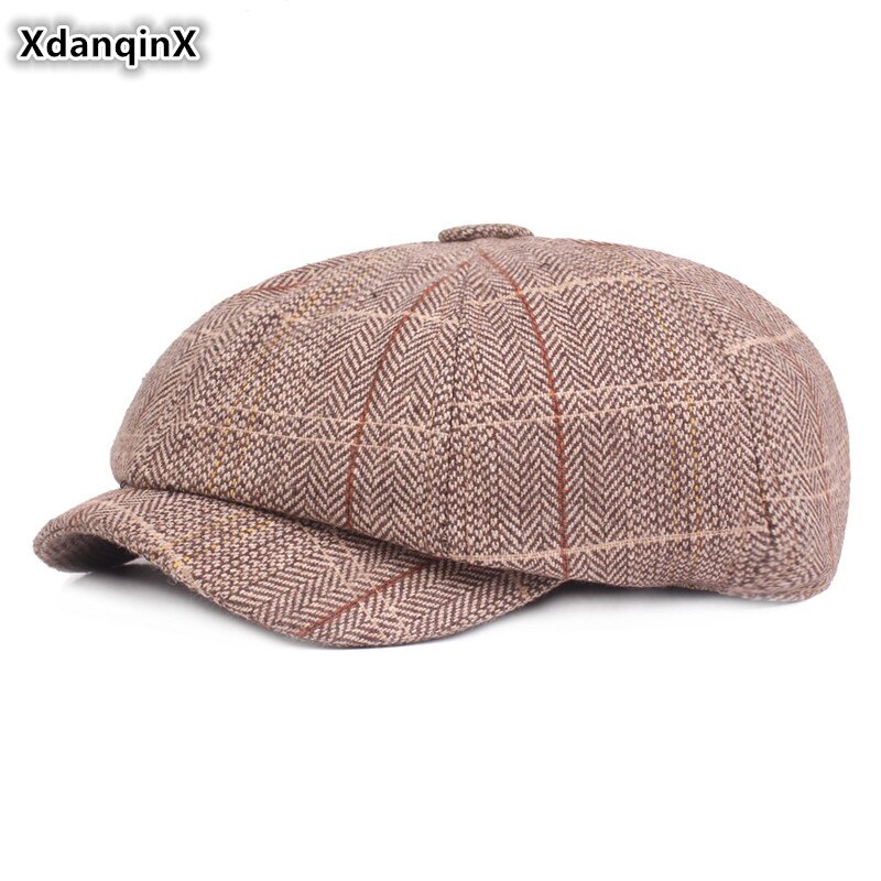 XdanqinX Unisex British Retro Newsboy Caps Literar... – Vicedeal