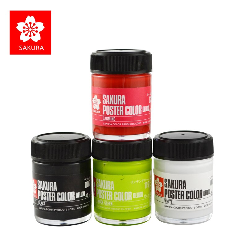 Japanese SAKURA Gouache Paint Advertising Color Go... – Vicedeal