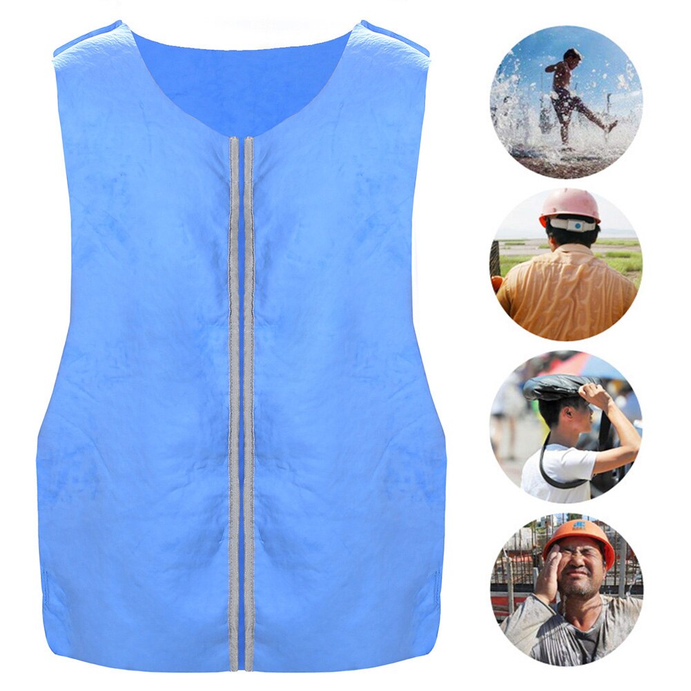 Outdoor Sports Cooling Ice Vest Summer Fan Cooling... – Grandado
