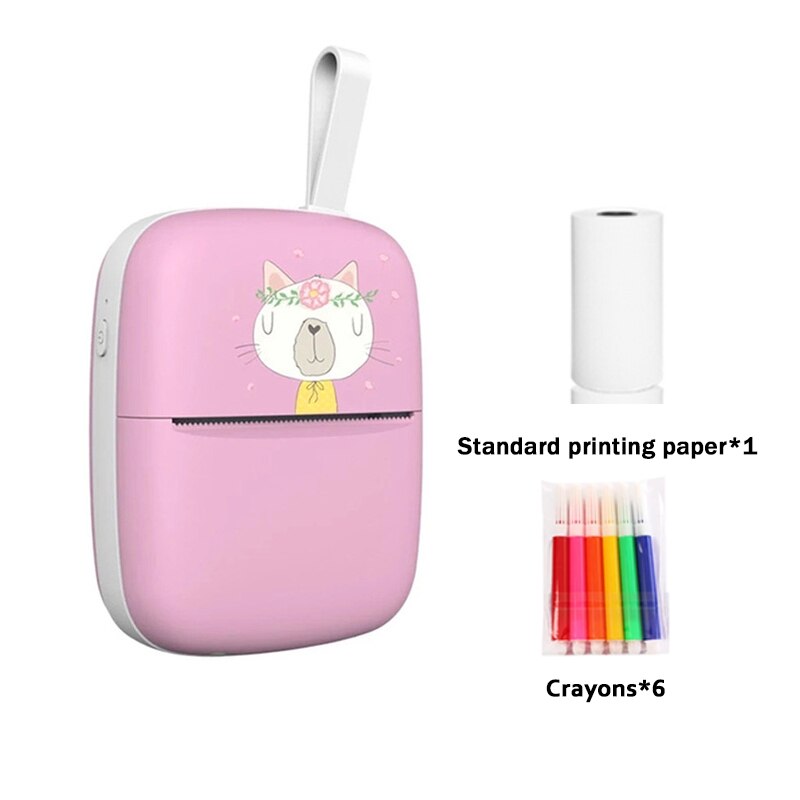 Draagbare Printer Mini Thermische Print Label Pock... – Grandado