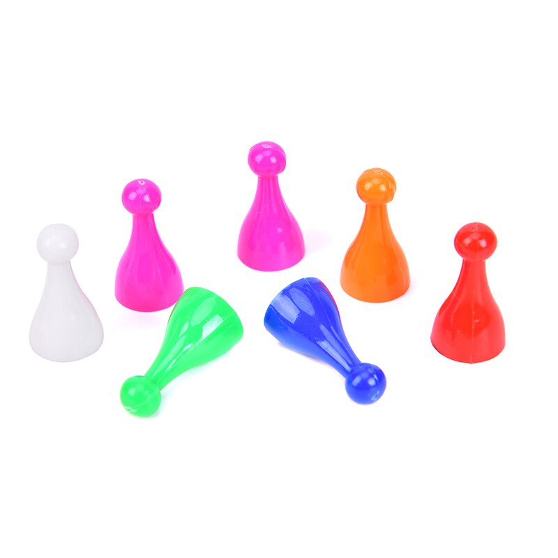 25*13mm humanoid chess 10Pcs/bag Plastic Chess Paw... – Grandado