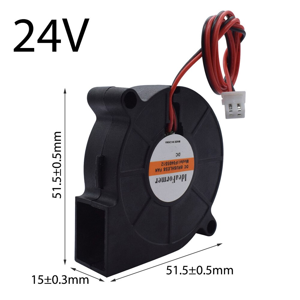 3D Printer Parts 5015 Cooling Fan 12V 24V Blower F... – Vicedeal