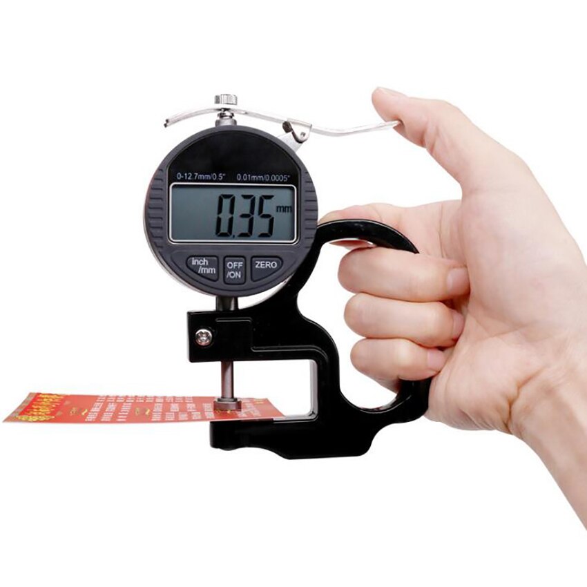 0.001mm/ 0.01mm Digital Display Thickness Gauge Me... – Grandado
