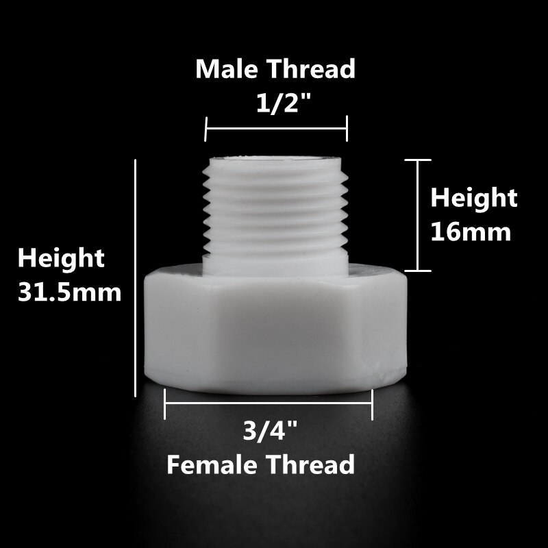 2-5pcs/lot 1/2" 3/4" Female Thread Reduc... – Vicedeal