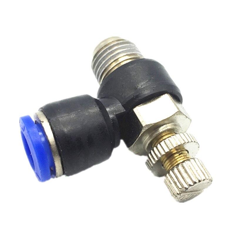 10PCS/LOT Pneumatic fitting SL6-1 1/8"-6mm Throttl... – Grandado