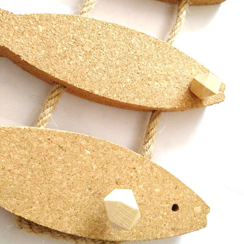 3 stücke Fisch Scharf Kork Holz Nachricht Bord Phe... – Grandado