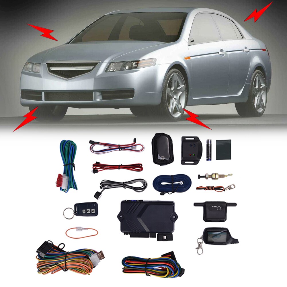 Car Anti-theft Alarm System Auto Ignition Remote E... – Grandado