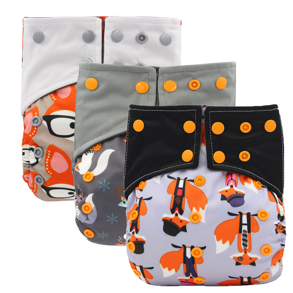 Newborn Baby AIO Diapers Reusable Diaper Nappies C... – Vicedeal