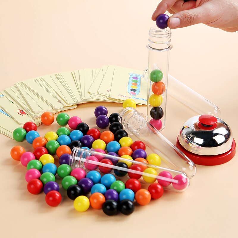 Kids Color Beads Color Matching Educational Toys C... – Vicedeal