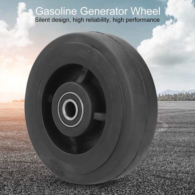 2Pcs 6in Rubber Mute Tire Wheel Gasoline Generator... – Vicedeal