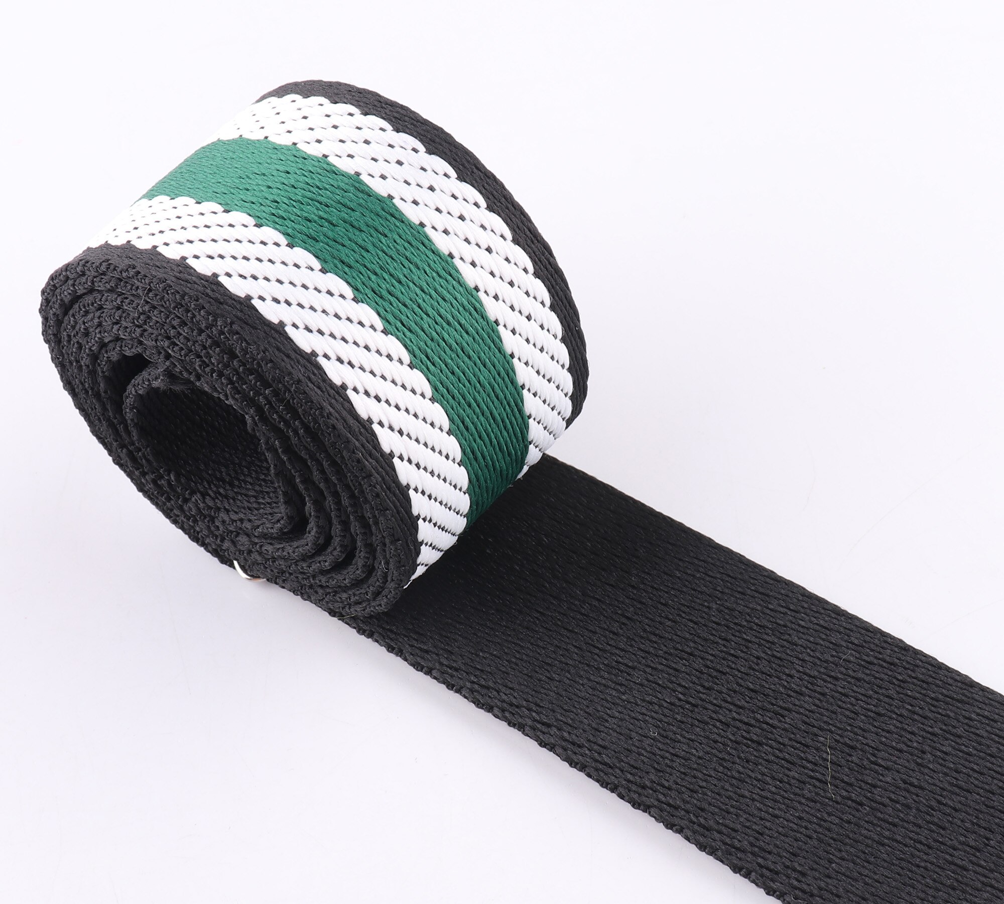 Green Stripe Webbing 3yards 38mm Webbing Strap Fab... – Grandado