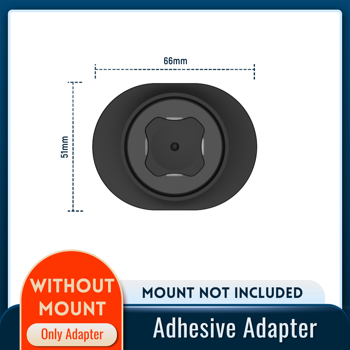 Universal Quick Mount Bigger Adapter For Air-vent/... – Vicedeal
