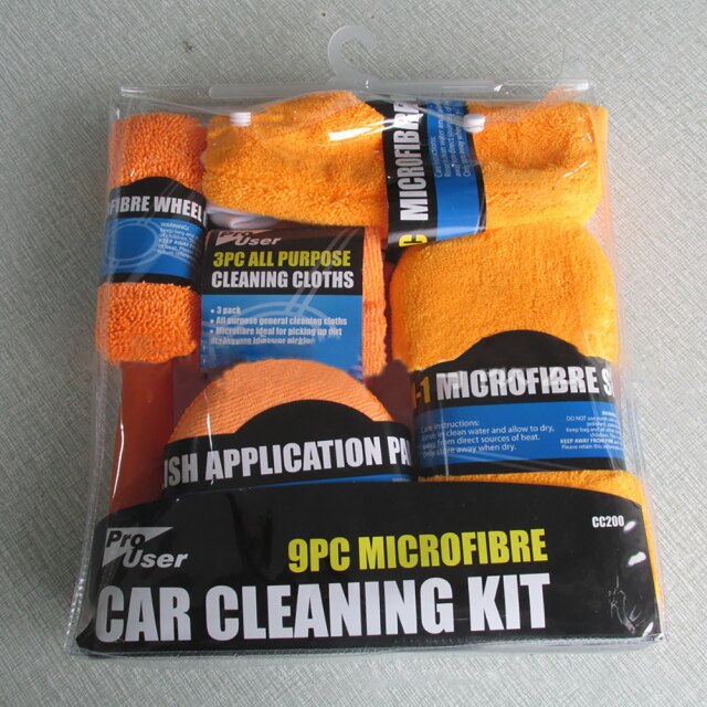 9Pcs Car Cleaning Kit Car Wash Detailing Washing A... – Grandado