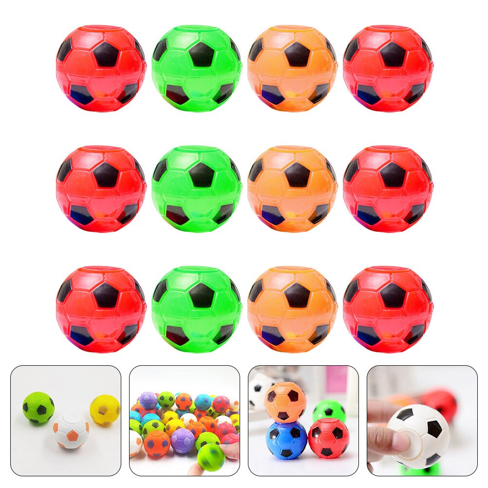 12pcs Mini Fidget Gyro Spinners Toys Mini Soccer T... – Vicedeal