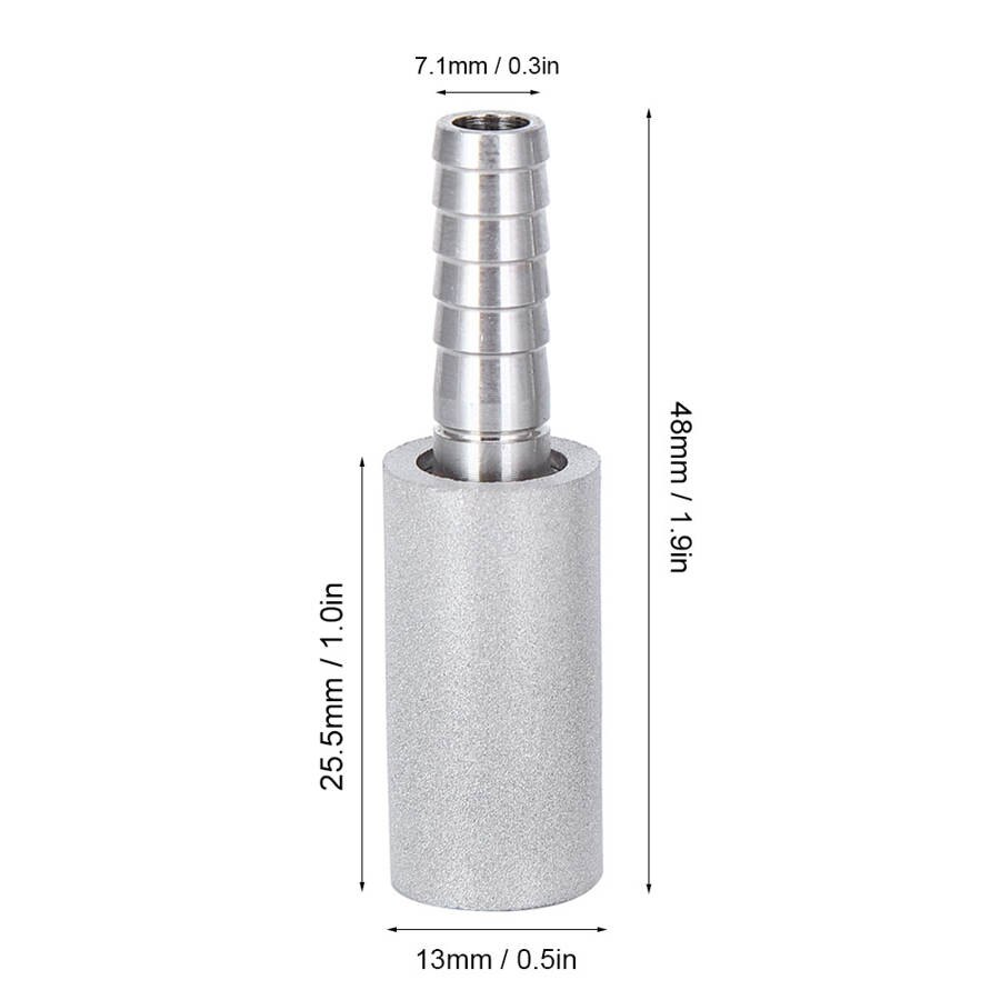 2Pcs 0.5Micron Diffusion Stone Stainless Steel Aer... – Vicedeal