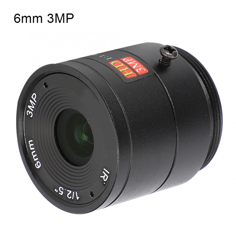 6mm 3MP HD F1.4 1/2.5 CS Mount CCTV Lens for Camer... – Grandado