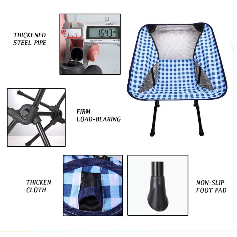 Travel Folding Chair Ultralight Outdoor Portable C... – Grandado