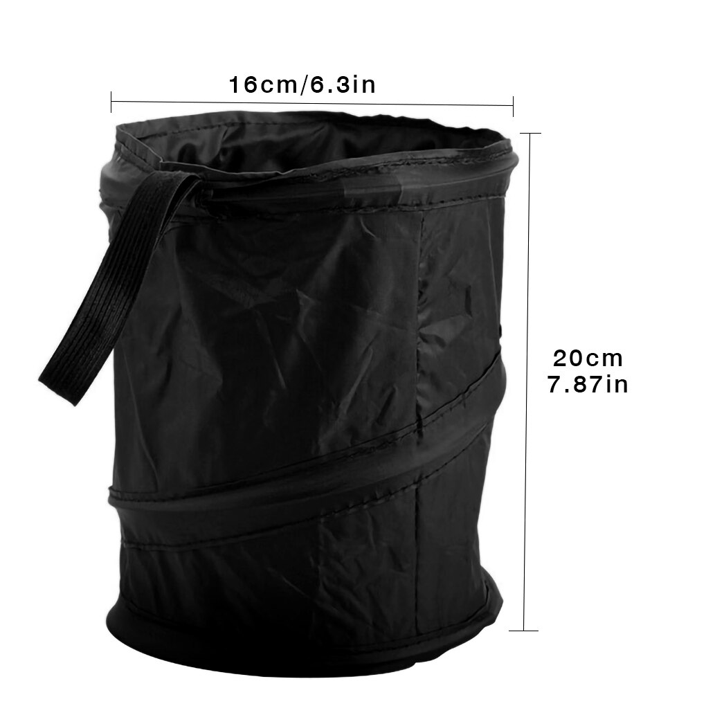 Wastebasket Trash Can Litter Container Car Auto Ga... – Grandado