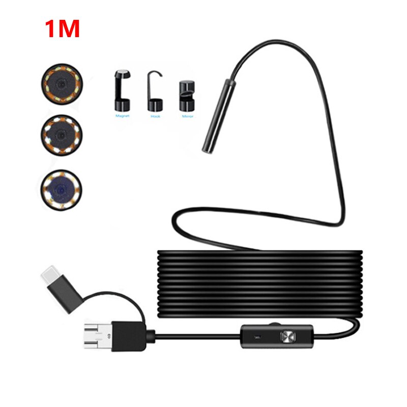 1/2/3.5/5/10M 1200P Endoscope Camera Mini Waterpro... – Vicedeal