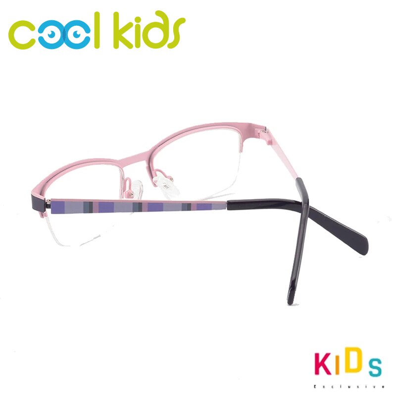 COOL KIDS Eyebrow Child Optical Frame Acetate Half... – Grandado