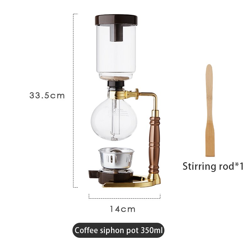 Cafetera de sifón de estilo japonés, tetera de sif... – Grandado