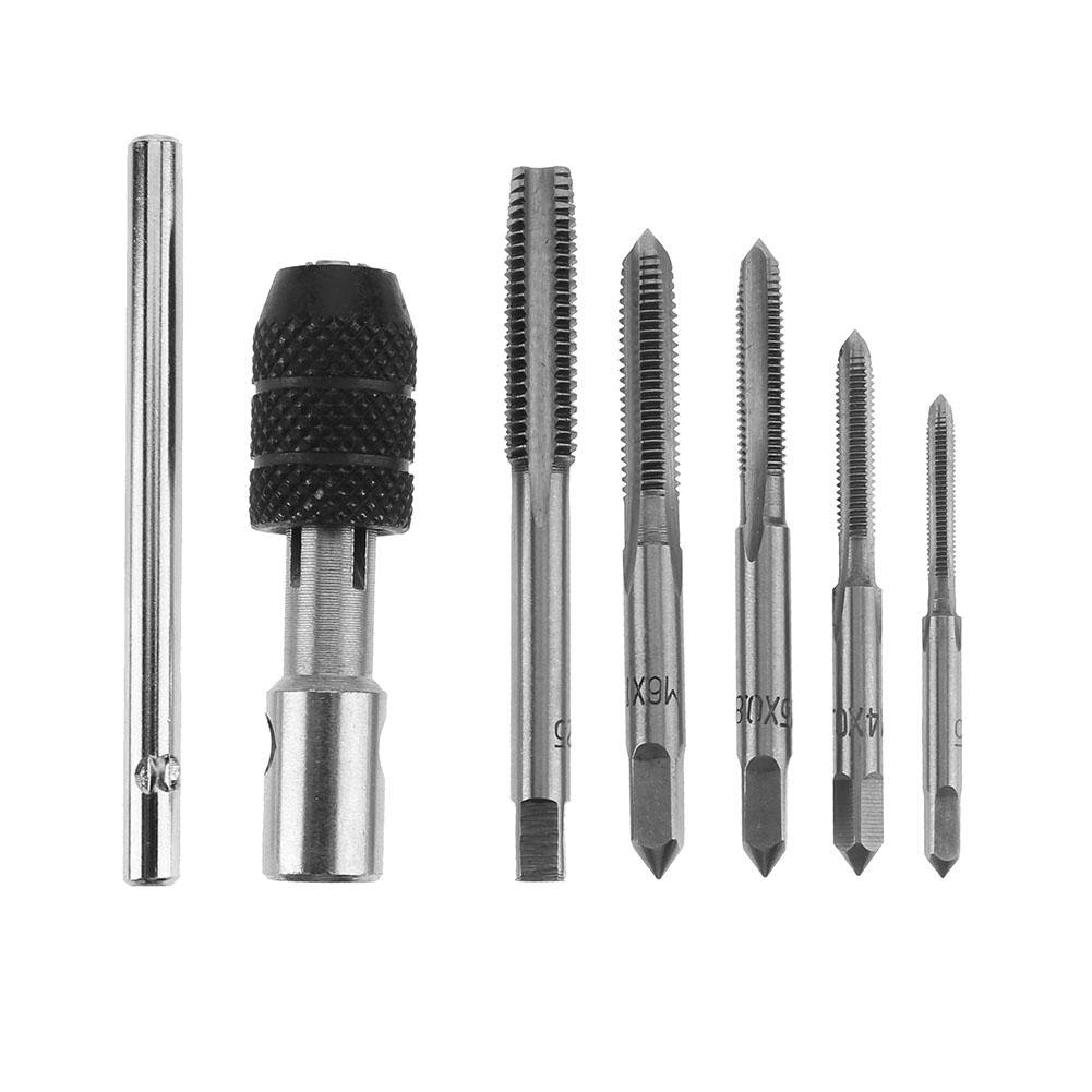 6Pcs Metric Thread Tap Drill Machine Screw Thread ... – Vicedeal
