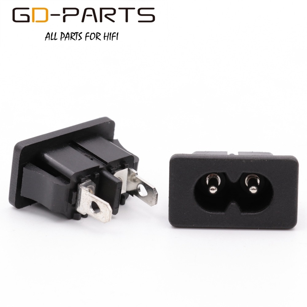 GD-PARTS IEC320 C8 Snap In Netz AC Power Buchse St... – Grandado