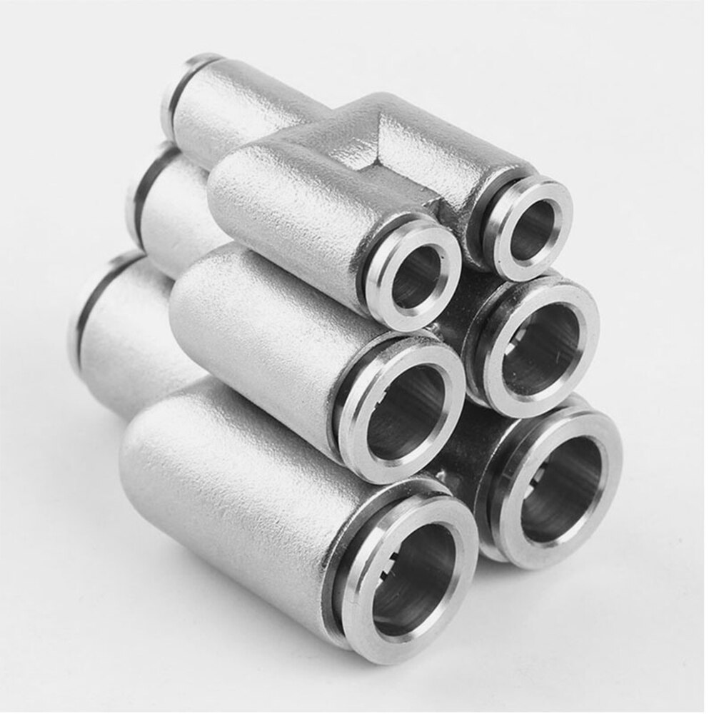 Y-type pneumatic joint three-way stainless steel j... – Vicedeal