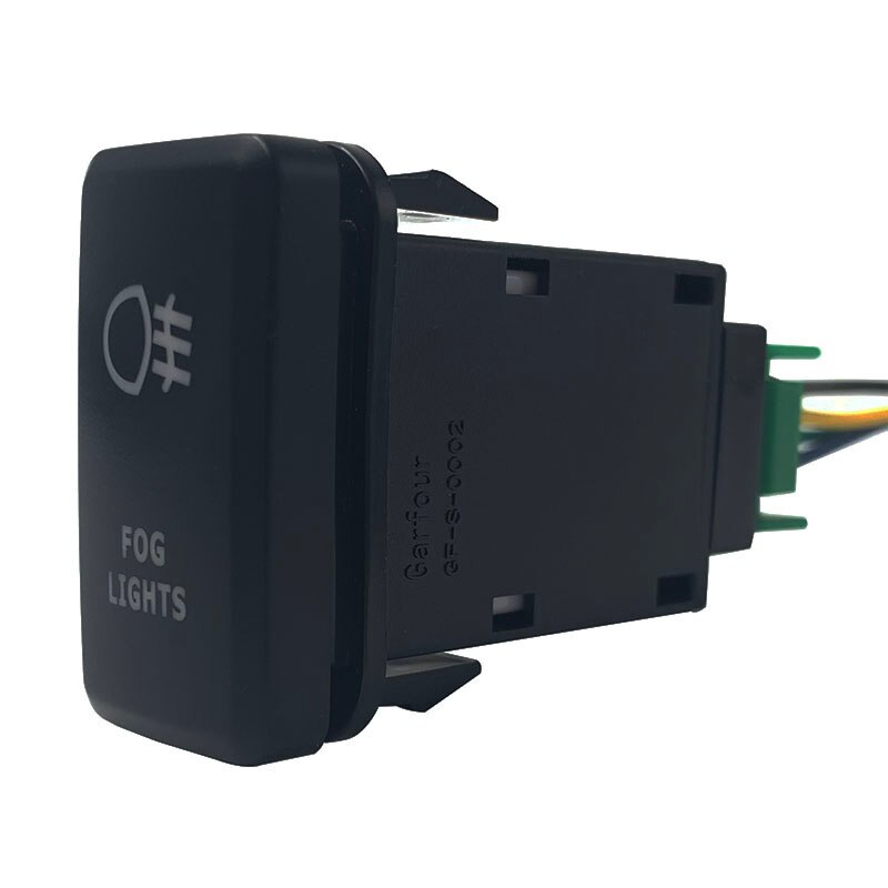 Dimljus tryckknappsbrytare orange led för toyota l... – Grandado