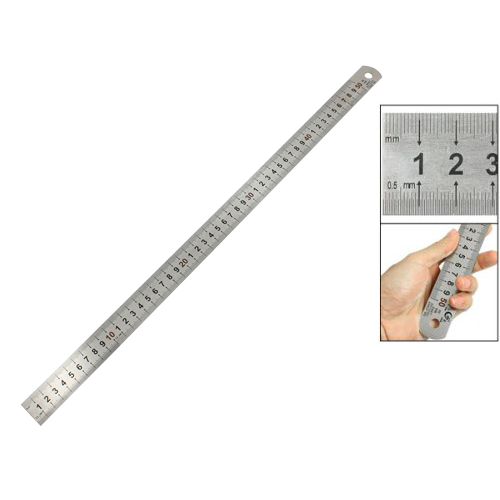 SOSW-Double Side Scale Stainless Steel Straight Ru... – Grandado