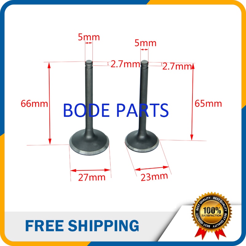 Motorcycle Intake Valve and Exhaust Valves Set Fit... – Vicedeal