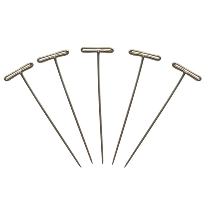 100 Stkspartij T Pins Type Naald Voor Pruik Op Fo Grandado