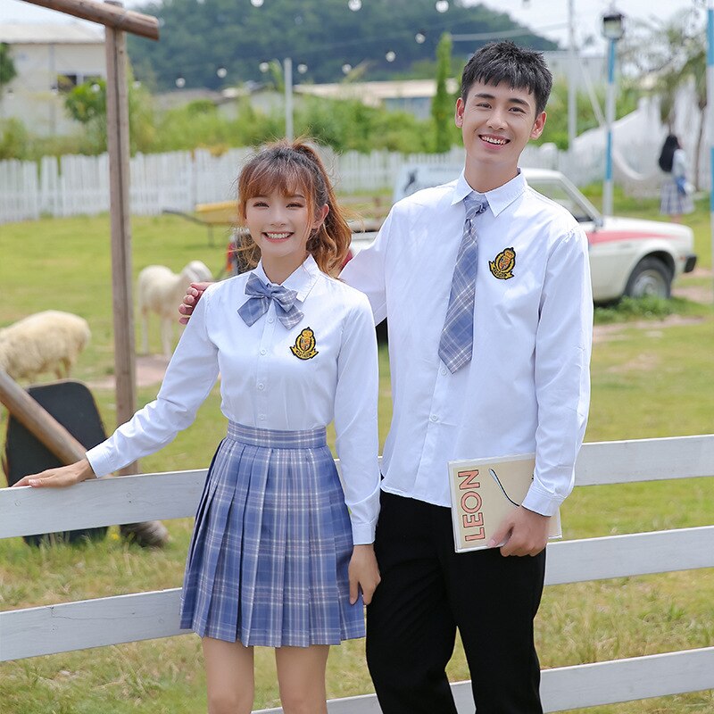 Spring Autumn plus size High School Uniform Korean... – Vicedeal