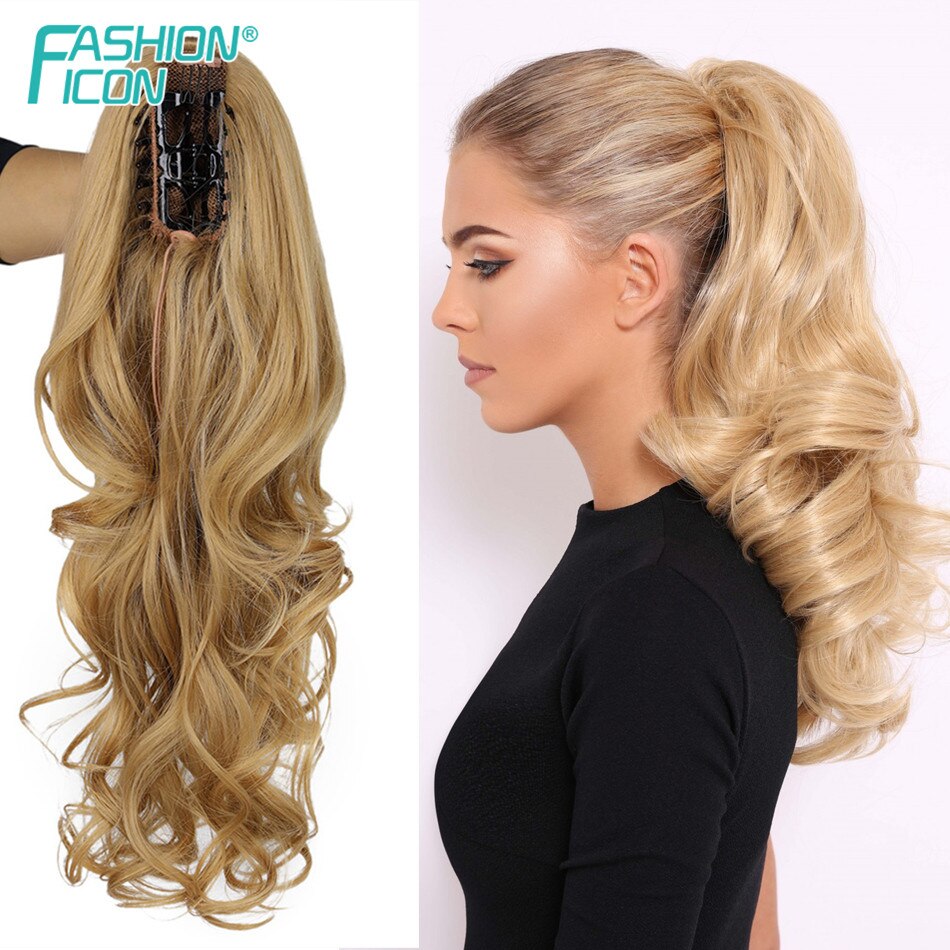 Synthetic Claw Ponytail Long Body Wave 20Inch 180g... – Vicedeal