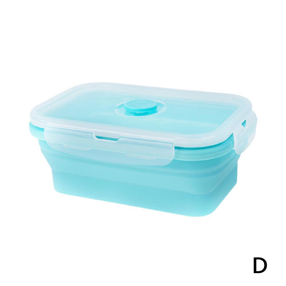 500ml Silicone Collapsible Lunch Box Food Storage ... – Vicedeal