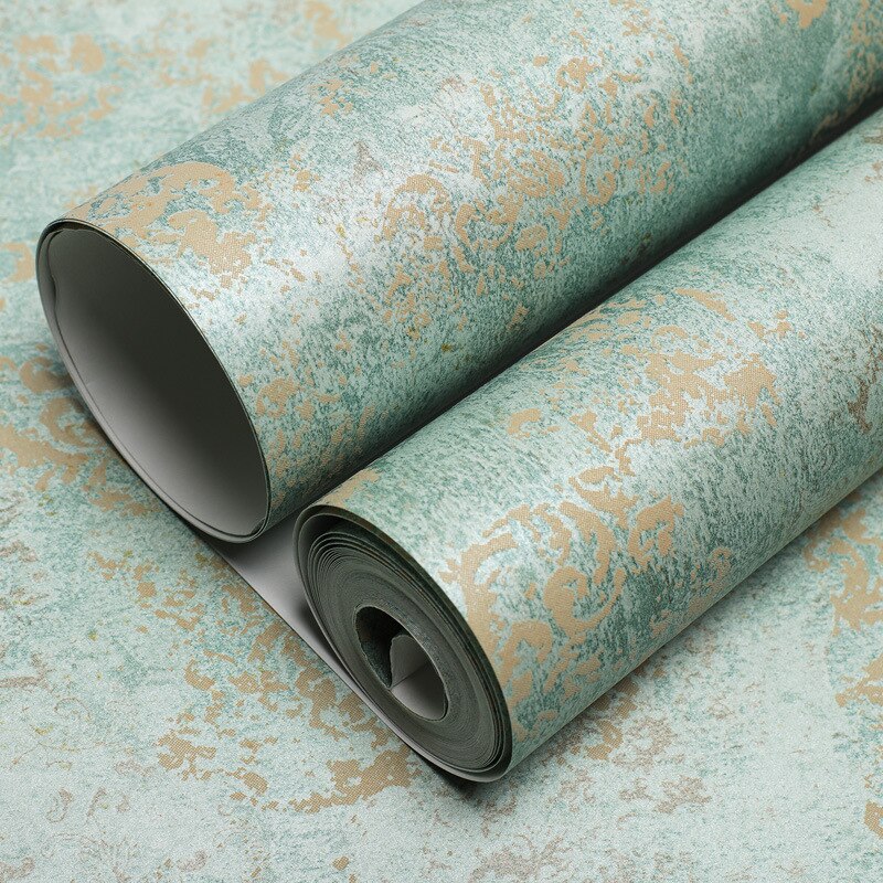 American pastoral non-woven wallpaper living room ... – Grandado