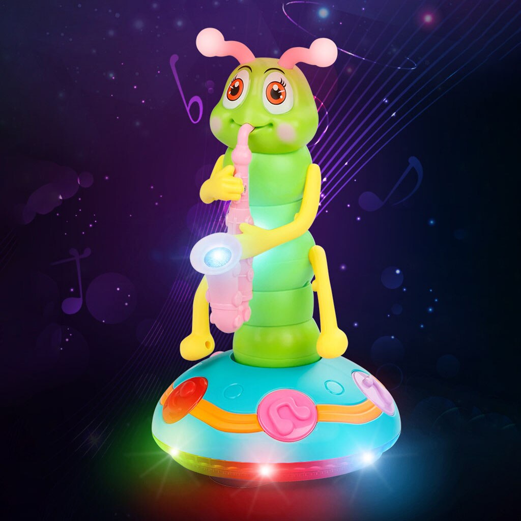 Electric Caterpillar Toy 6 Songs with LED Flashlig... – Grandado