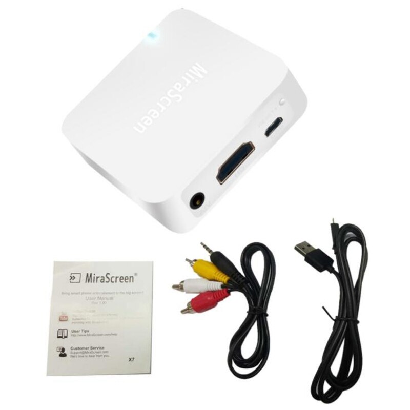 MiraScreen X7 Projector, Computer, Wifi Player, Ca... – Vicedeal