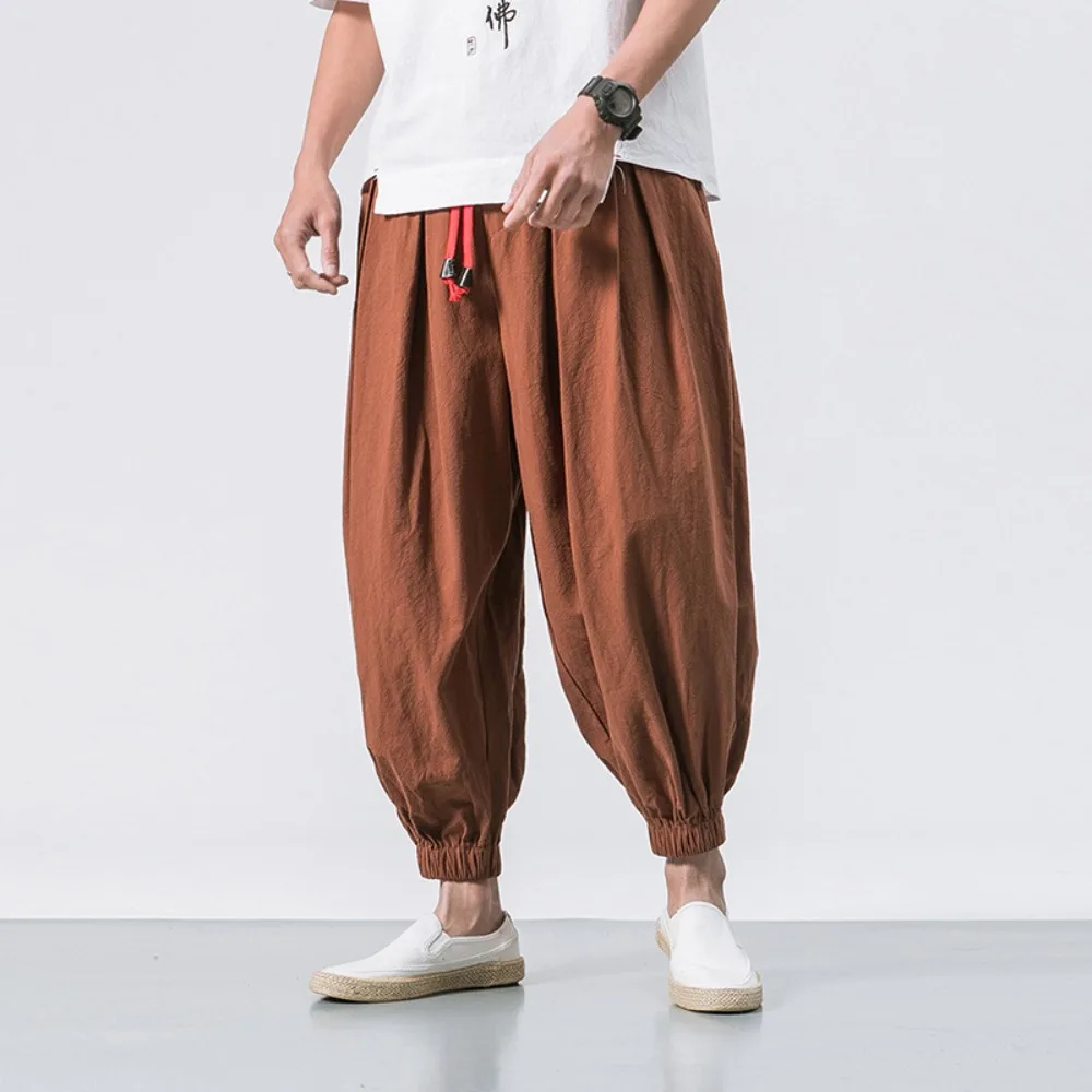 Nueva Pantalones Harem Para Hombre Pantalones D Grandado