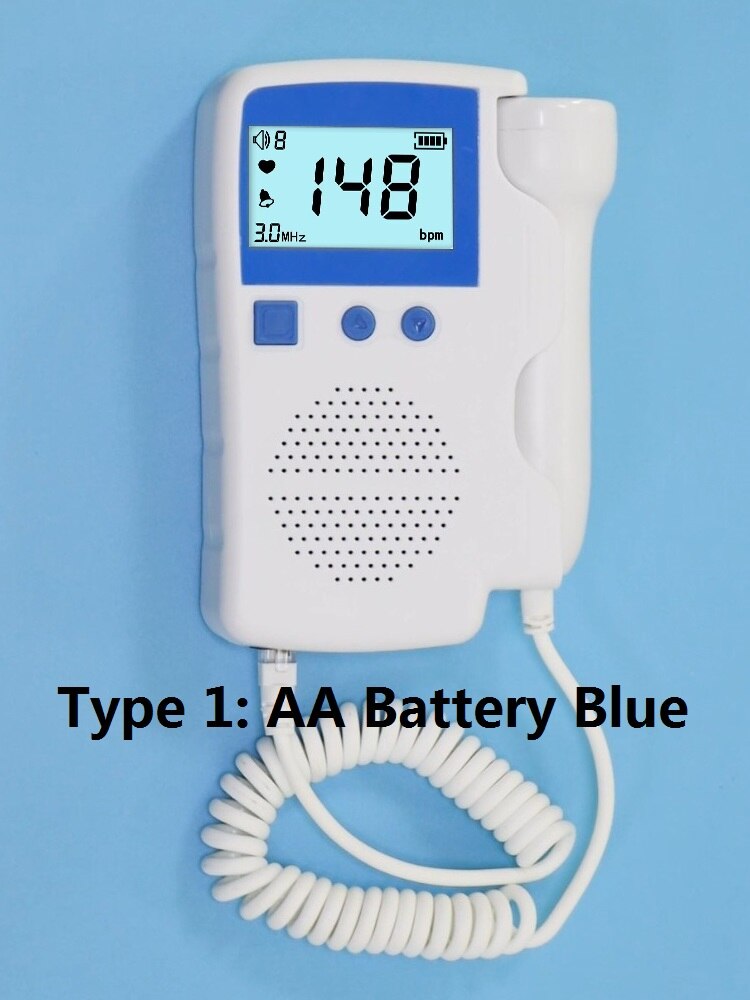 Digital Ultrasound Doppler Fetal Heart Rate Monito... – Vicedeal