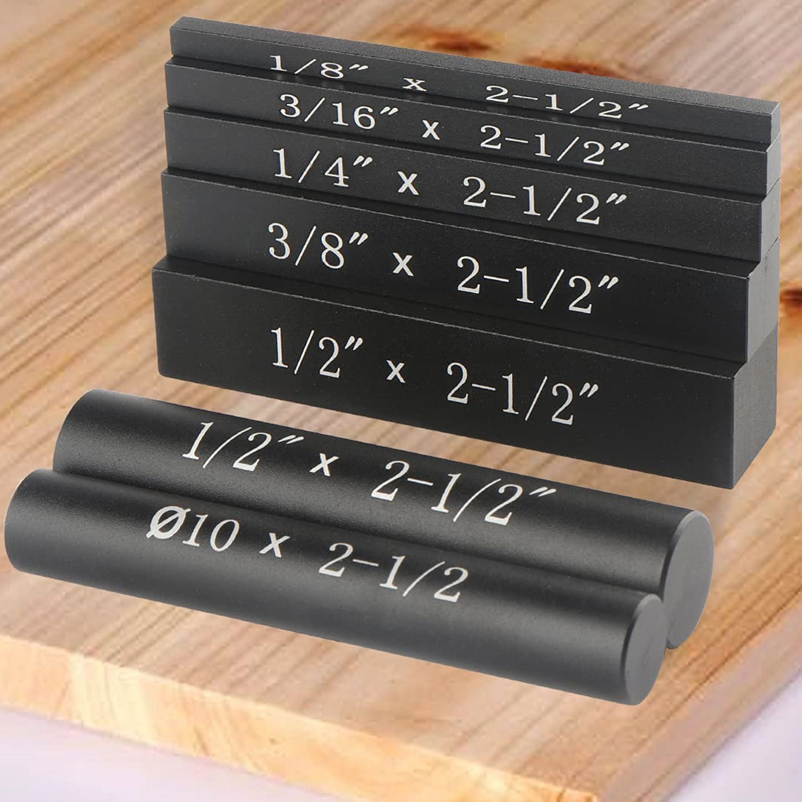 7Pcs Metric Setup Blocks Engraved Size Markings He... – Vicedeal