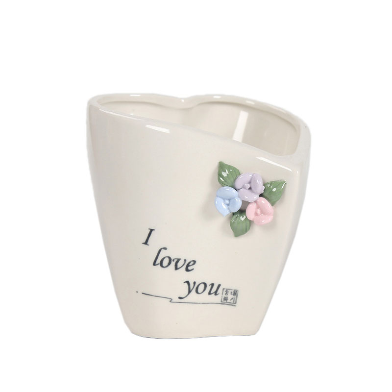 European Style Ceramic Flower Pot Simple Hand Pinc... – Grandado
