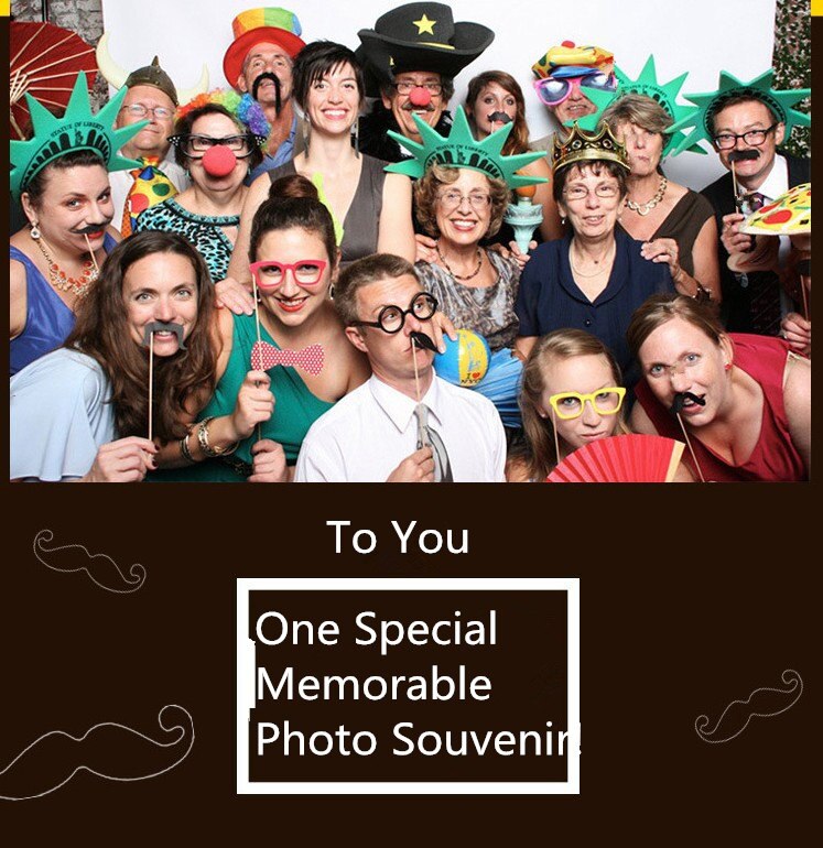 Fun Photo Booth Props Wedding DIY Mr Mrs Photoboot... – Grandado