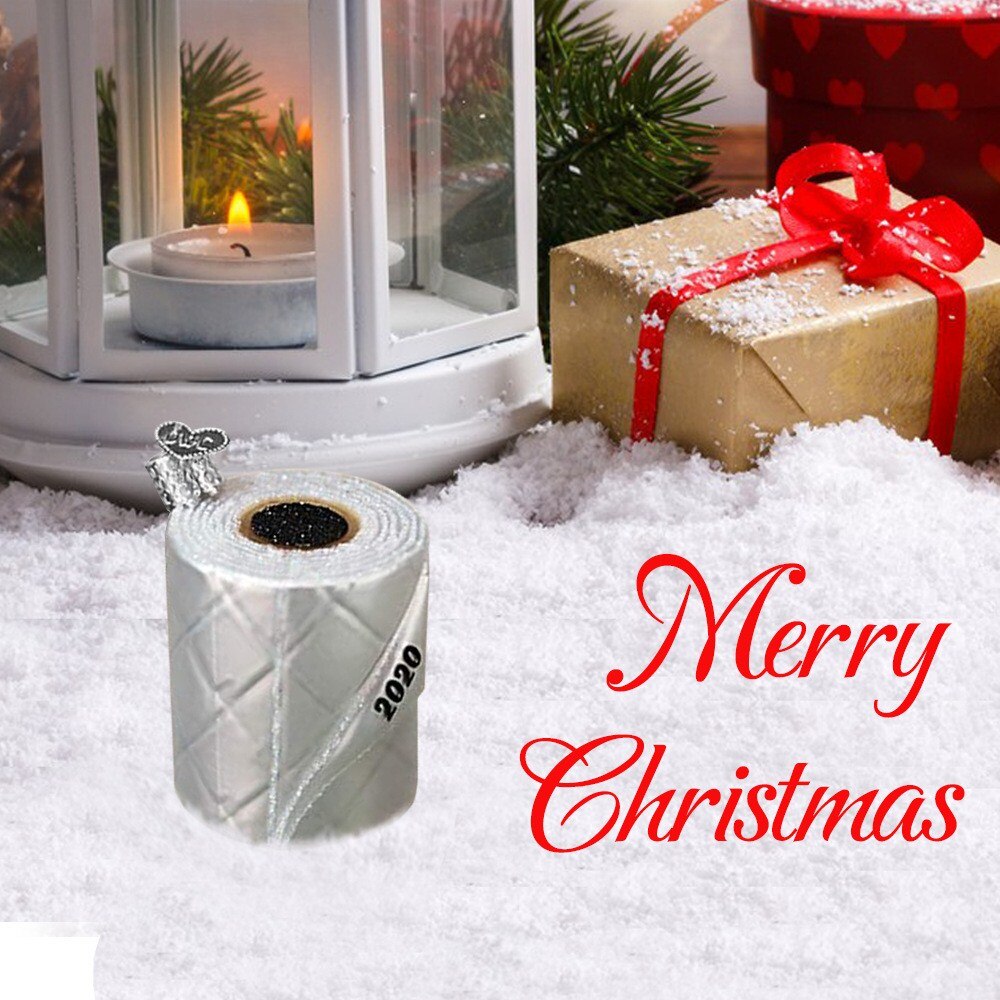 3D White Roll Paper Resin Christmas Tree Decoratio... – Grandado