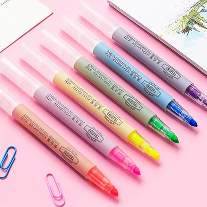 Deli 1pcs Colour Fluorescent Marker Pen S731 Candy... – Grandado