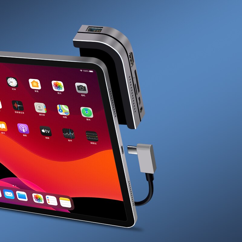 AJIUYU USB C HUB for iPad Air 4 Type C Dock USB 3.... – Grandado
