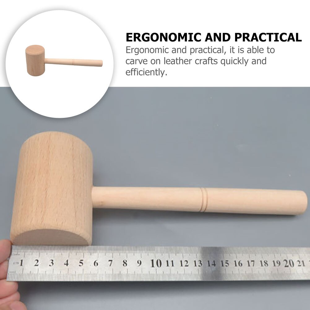 Carpenter's Wooden Hammer DIY Woodworking Hamm... – Grandado