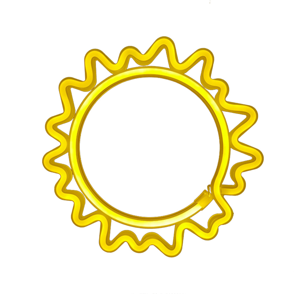 LED Neon Light Sun Planet Sign LED Neon Lamp Fairy... – Vicedeal