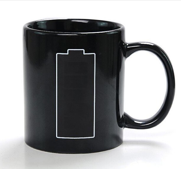 Battery Color Changing Mug Ceramic Temperature Cha... – Grandado